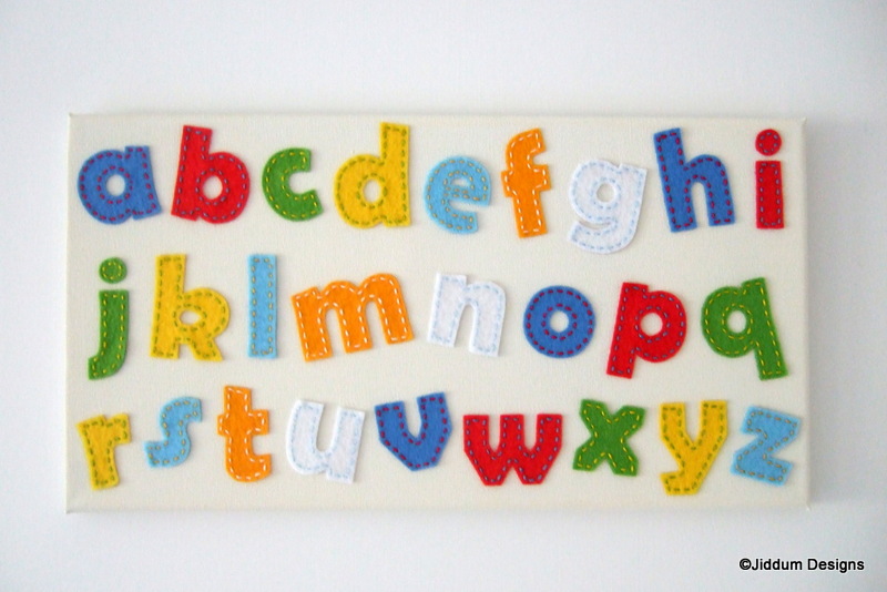 Child's Alphabet Wall Decoration on Luulla